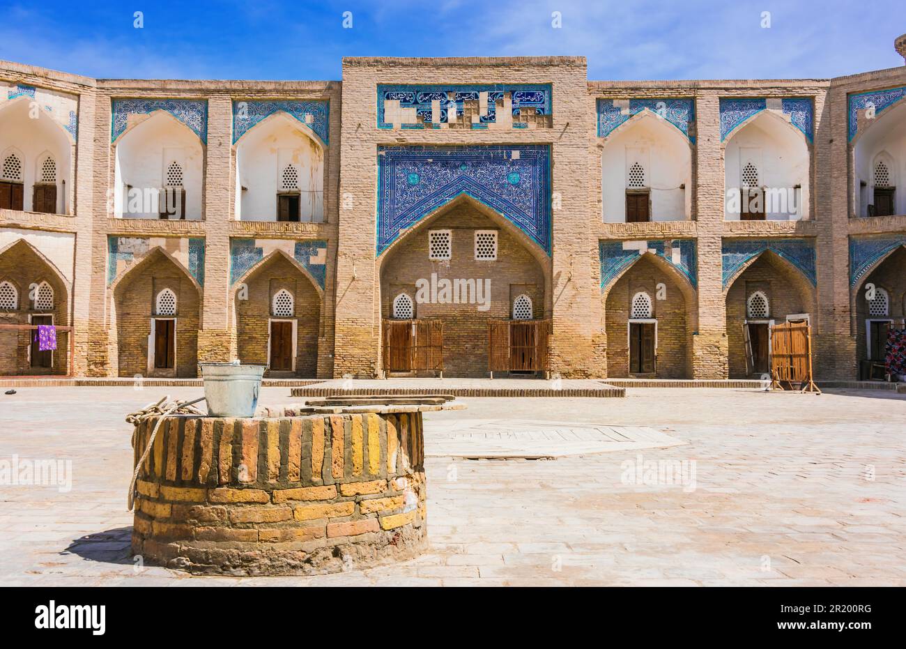 Historic architecture of Itchan Kala, walled inner town of the city of ...
