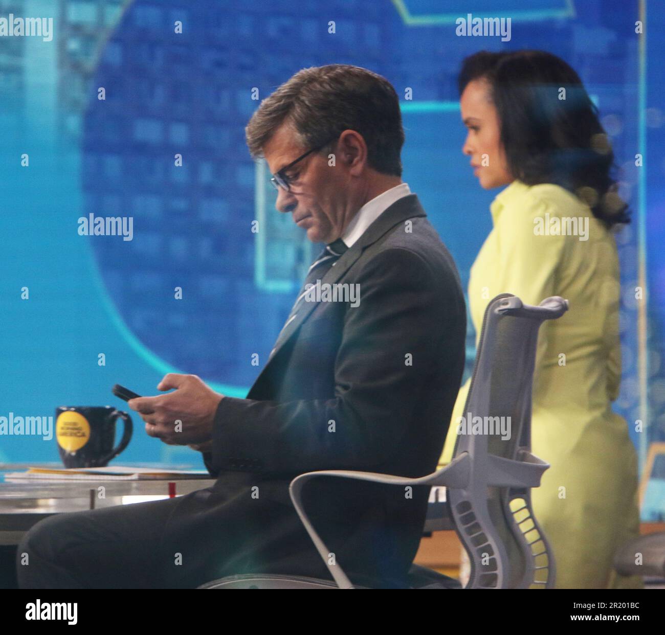 May 15, 2023 George Stephanopoulos, Linsey Davis on Good Morning ...