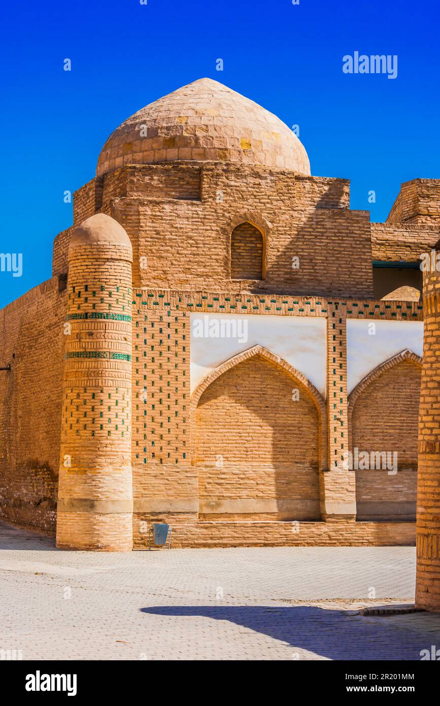 Historic architecture of Itchan Kala, walled inner town of the city of ...