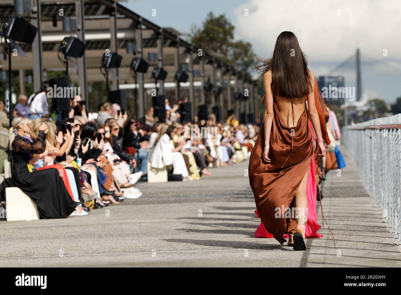 Sydney, Australia. 15th May, 2023. Models walk the runway during the ...