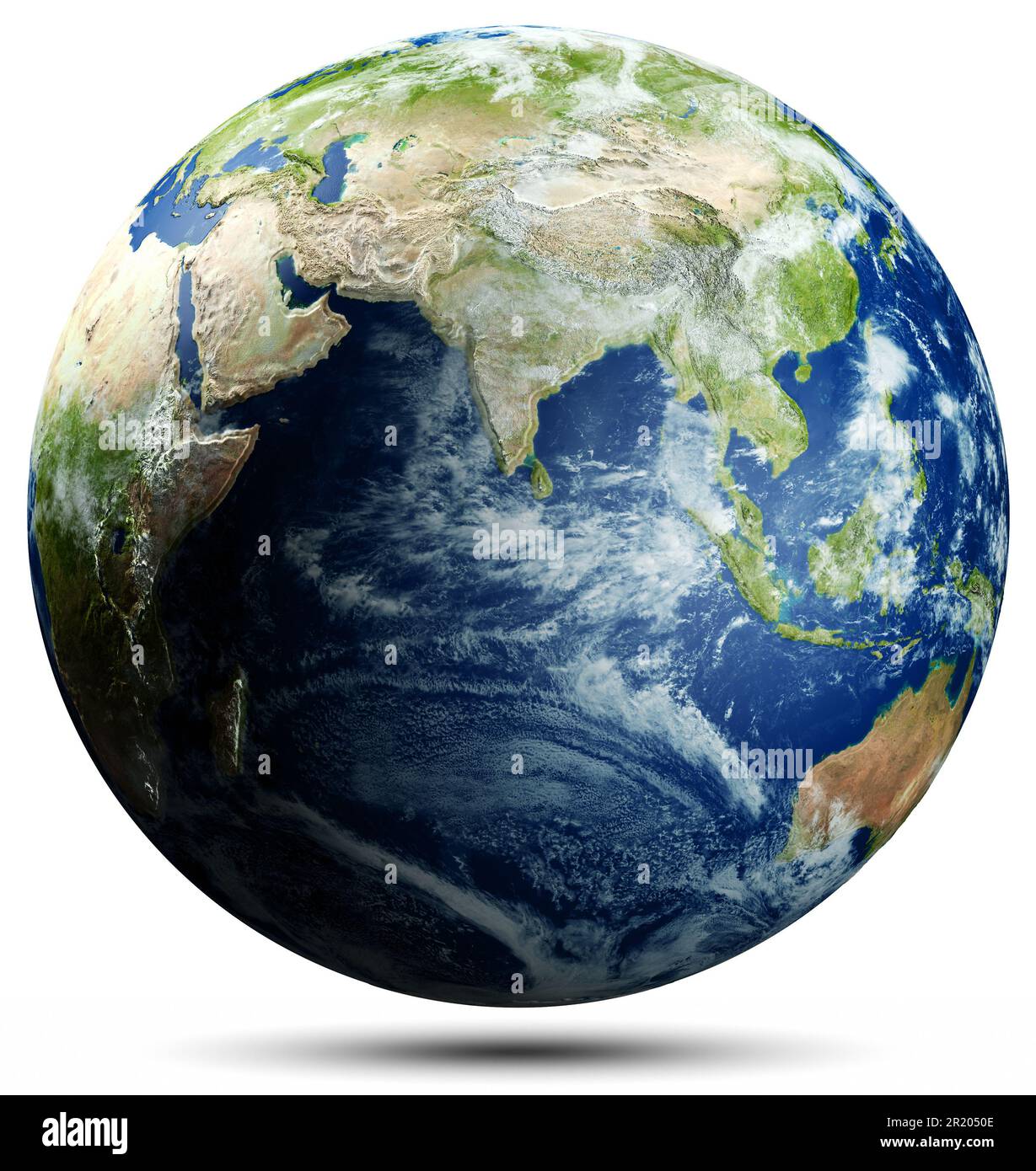 Asia, Indian ocean - planet Earth. Elements of this image furnished by ...