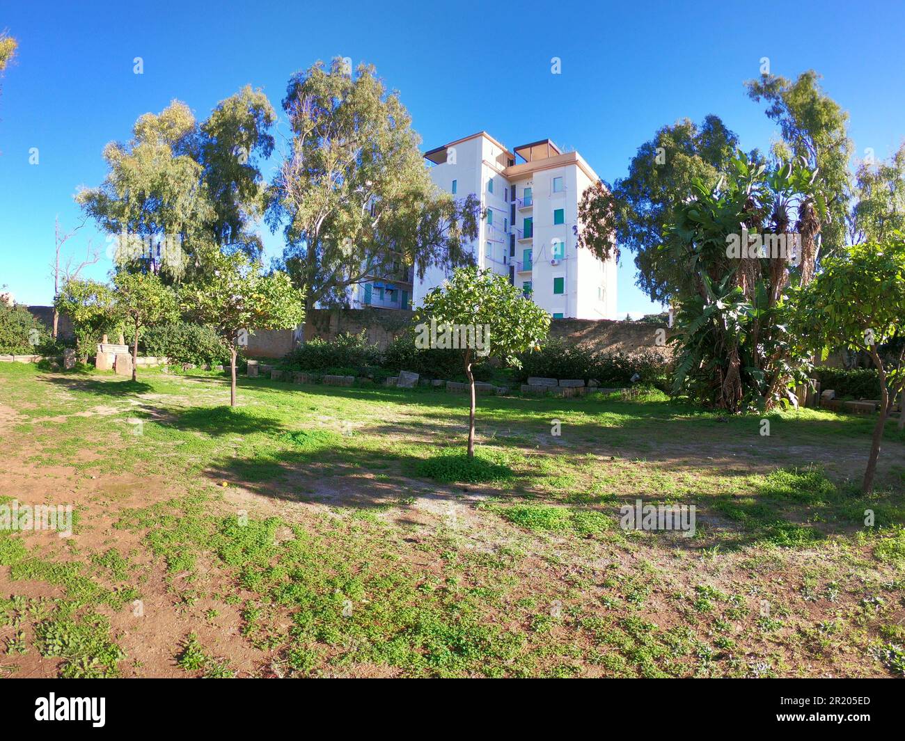 Entrance of Santa Maria dello Spasimo Unfinished Church, is located in ...
