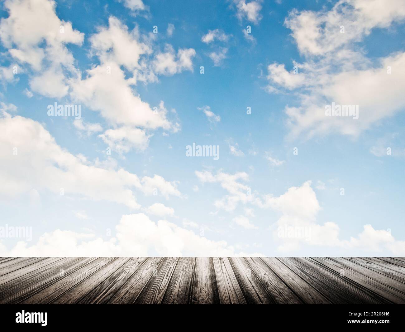 Sky atmosphere good weather and white clouds Stock Photo - Alamy