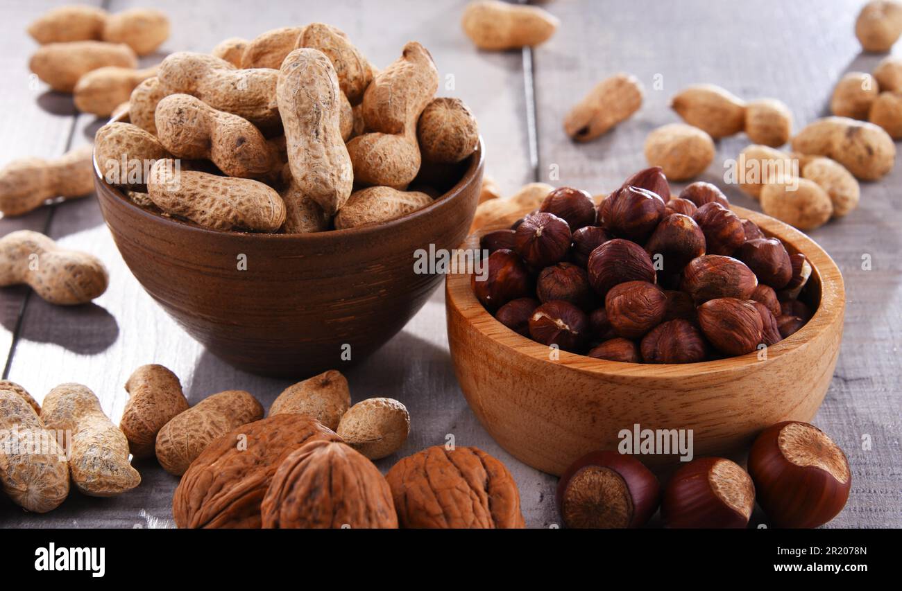 Peanuts composition hi-res stock photography and images - Alamy