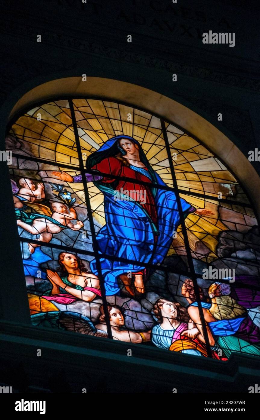The Assumption of Mary at the Duomo di Milano in Milan Stock Photo - Alamy