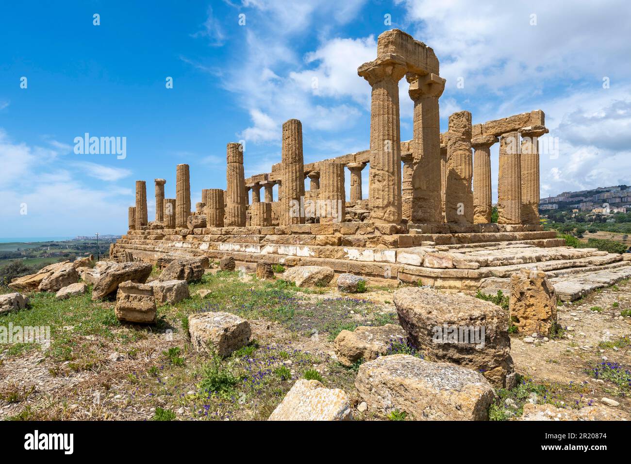 Hera Temple, Tempio di Giunone, Valle dei Templi, Valley of the Temples ...