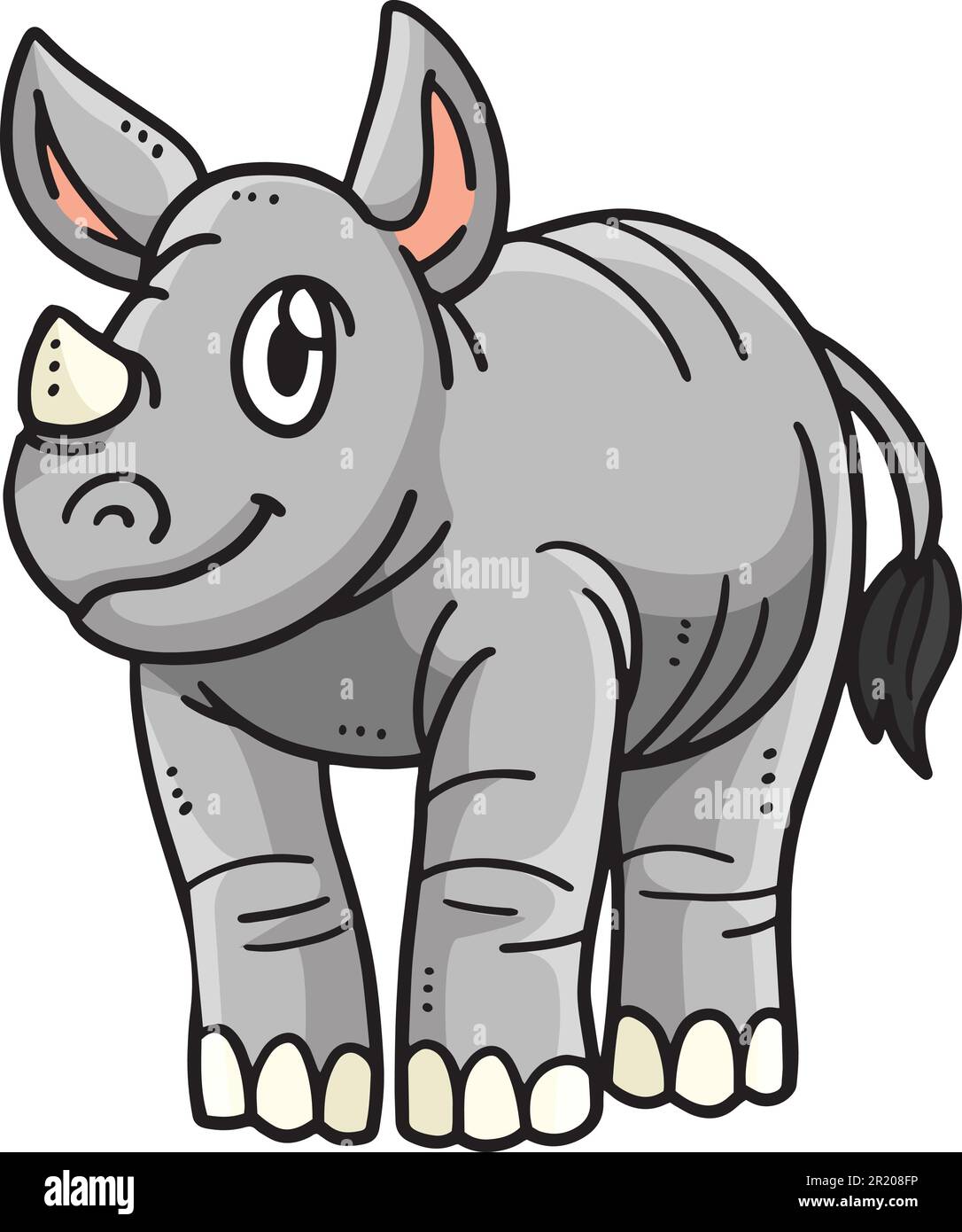 Clip Art Rhino