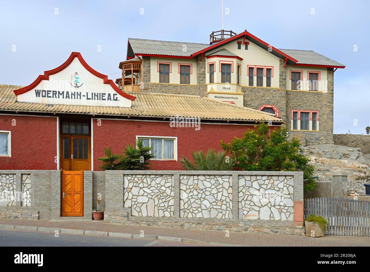 Woermann House in Luederitz, Namibia Stock Photo - Alamy