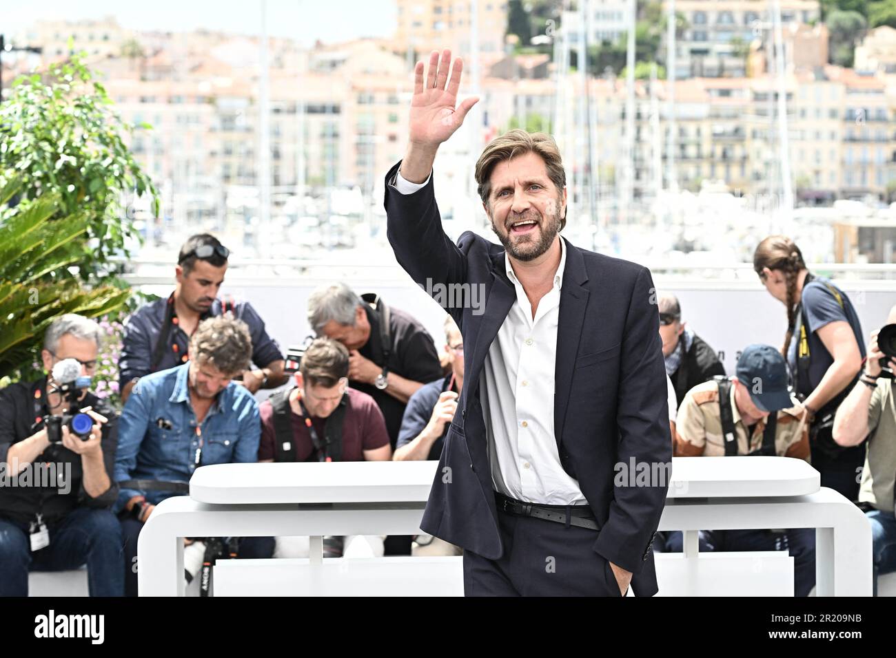 Swedish film director and President of the Jury Ruben Ostlund at the Jury Photocall during the ...