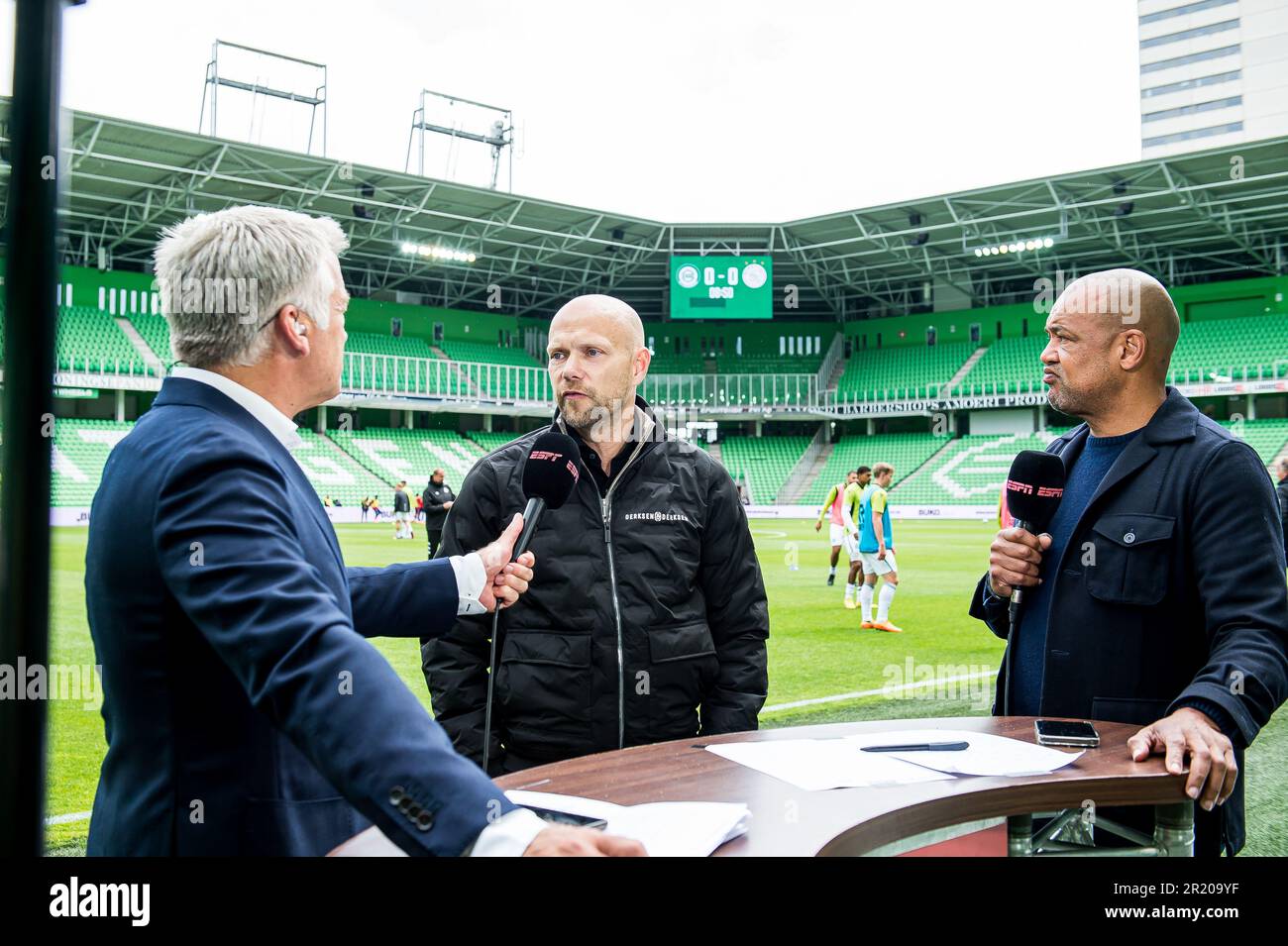 GRONINGEN - FC Groningen coach Dennis van der Ree during the Dutch ...