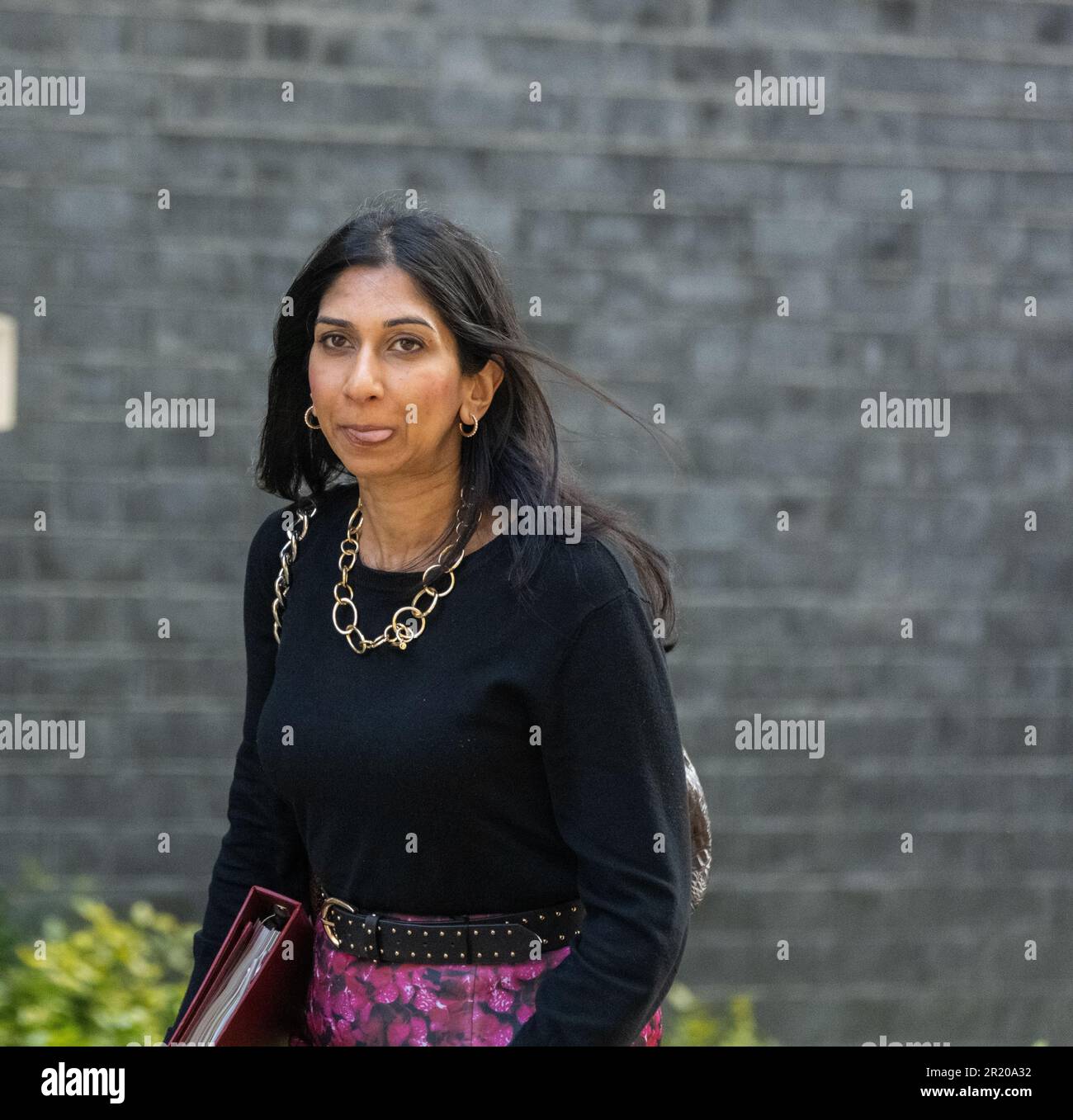 London, UK. 16th May, 2023. Suella Braverman, Home Secretary, at a ...