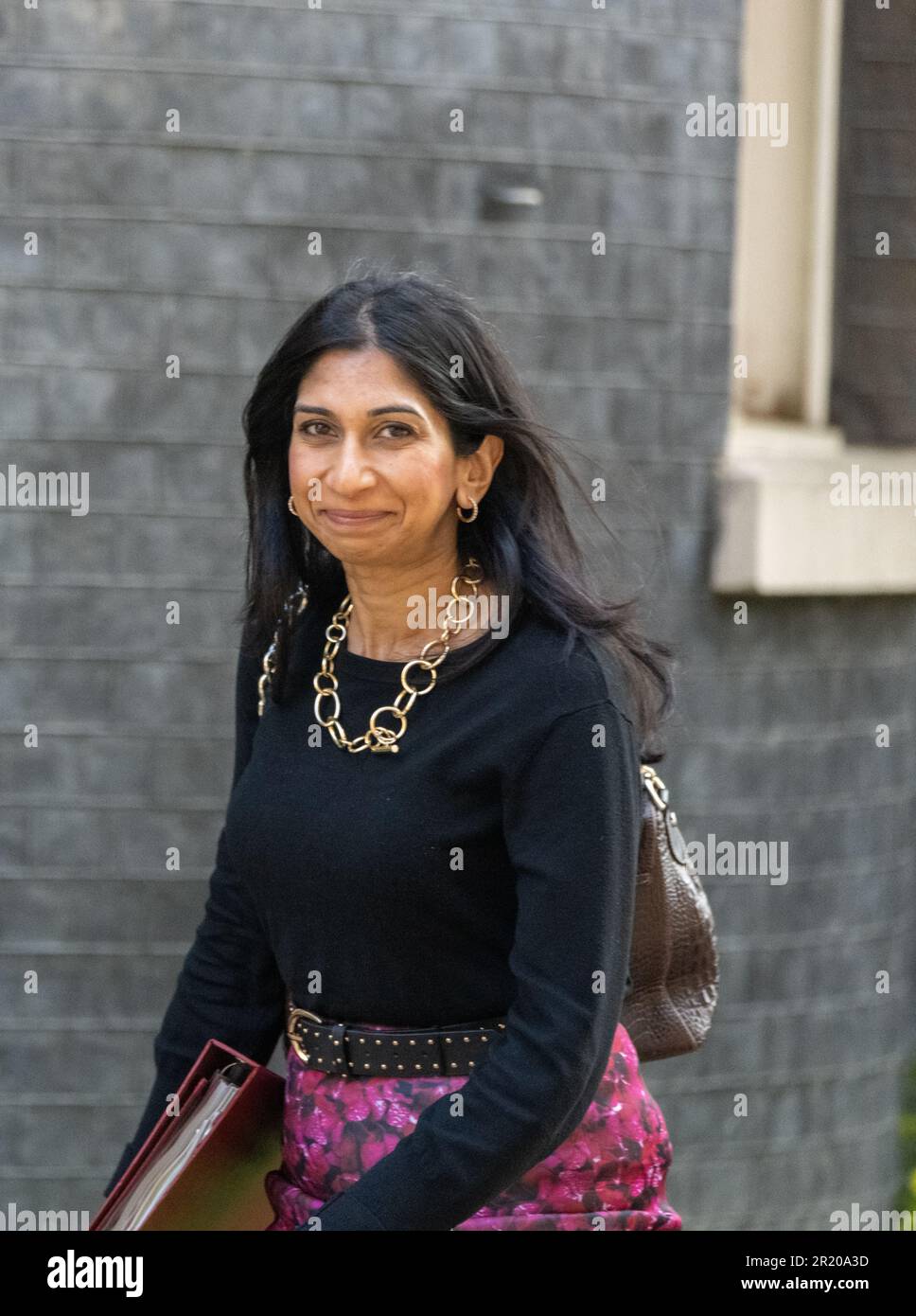 London, UK. 16th May, 2023. Suella Braverman, Home Secretary, at a ...