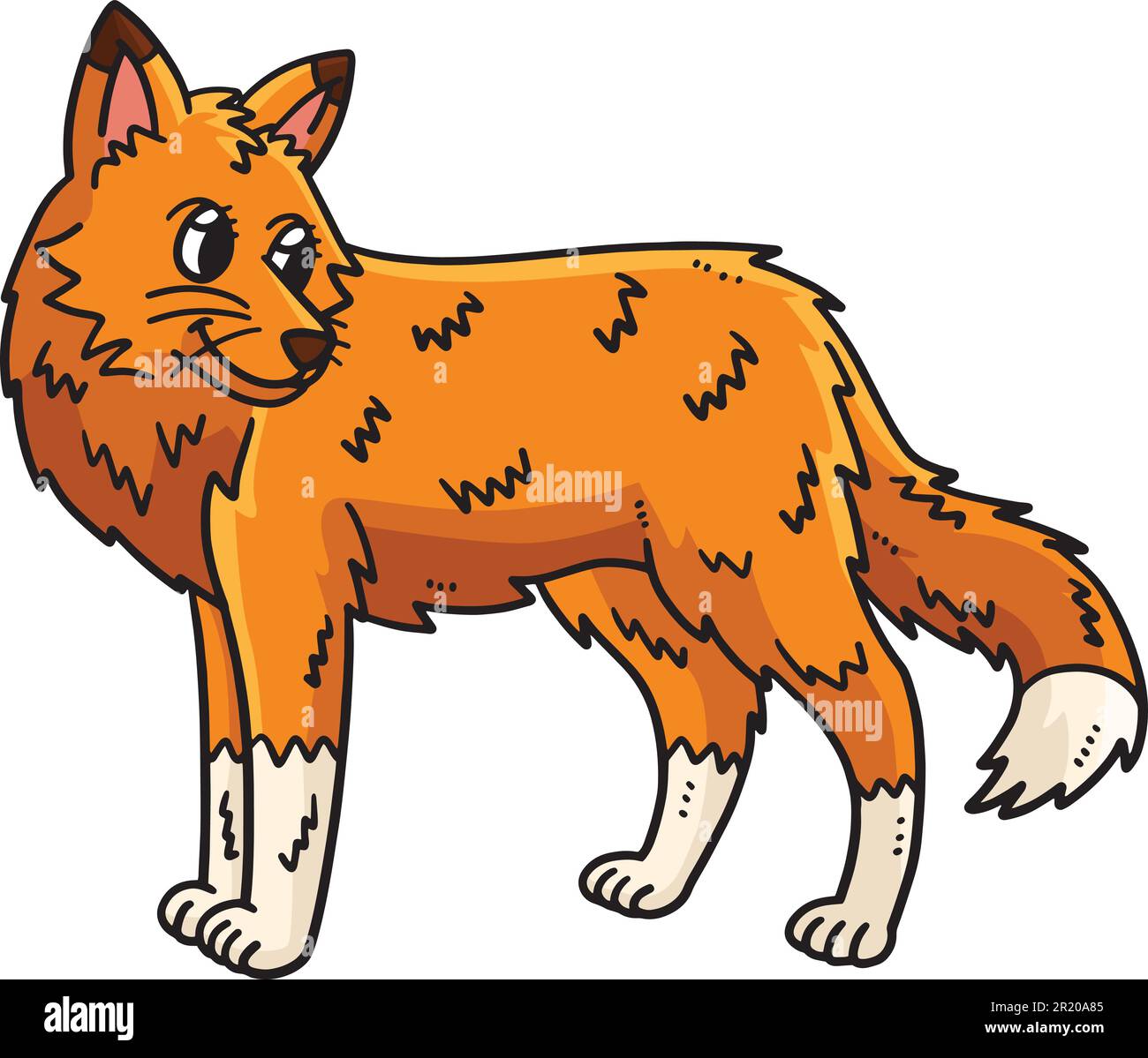 Mother with fox cub Stock Vector Images - Alamy