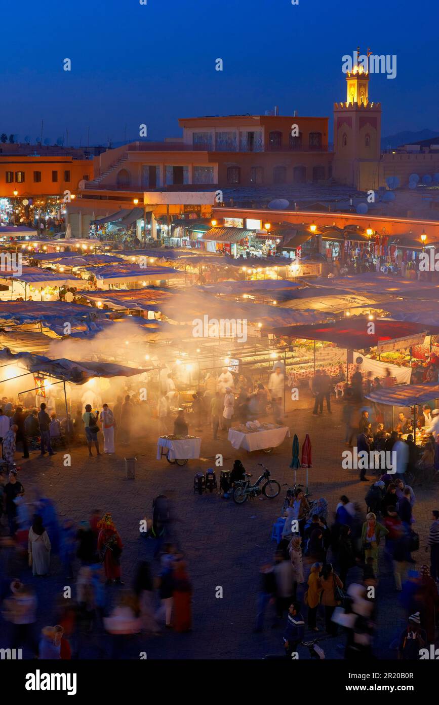 Djemaa El Fna Square, Marrakech, UNESCO World Heritage Site, Jemaa El ...