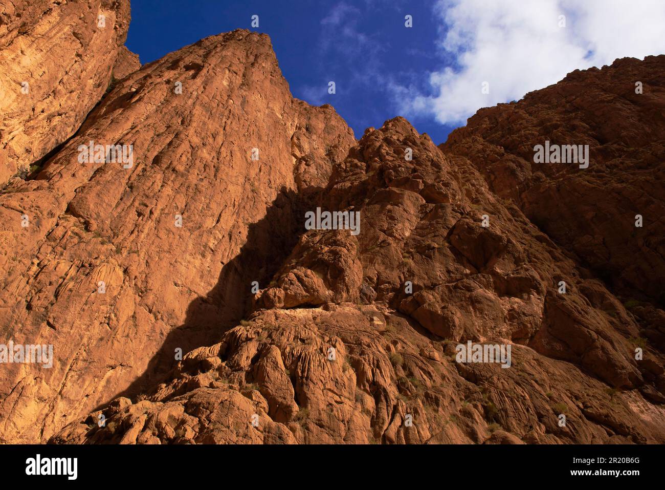 Todra Gorge, Todra Valley, High Atlas, North Africa, Morocco Stock ...