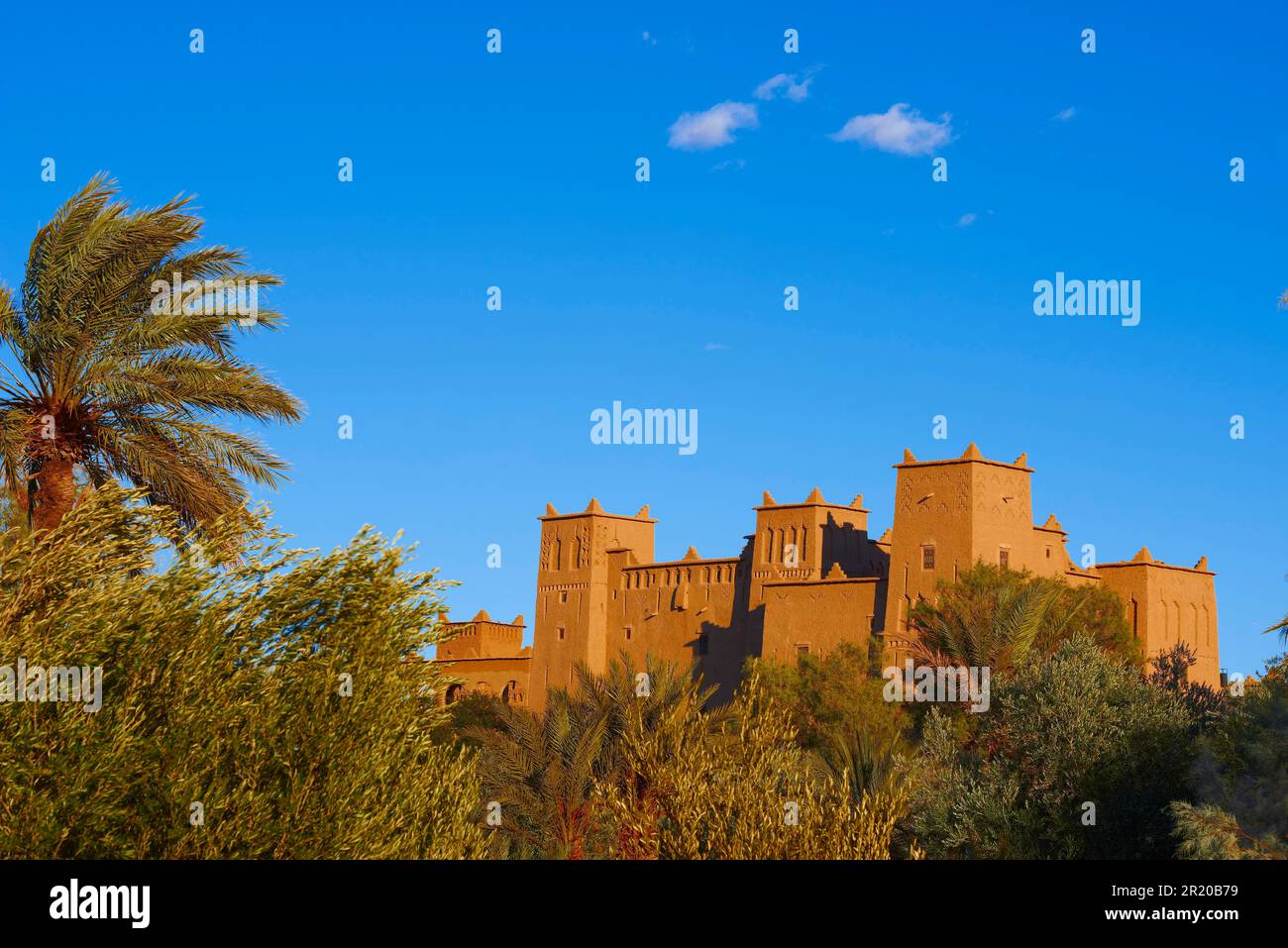 Ait Ben Moro, Kasbah Ben Moro, Skoura, Ouarzazate, Morocco Stock Photo ...