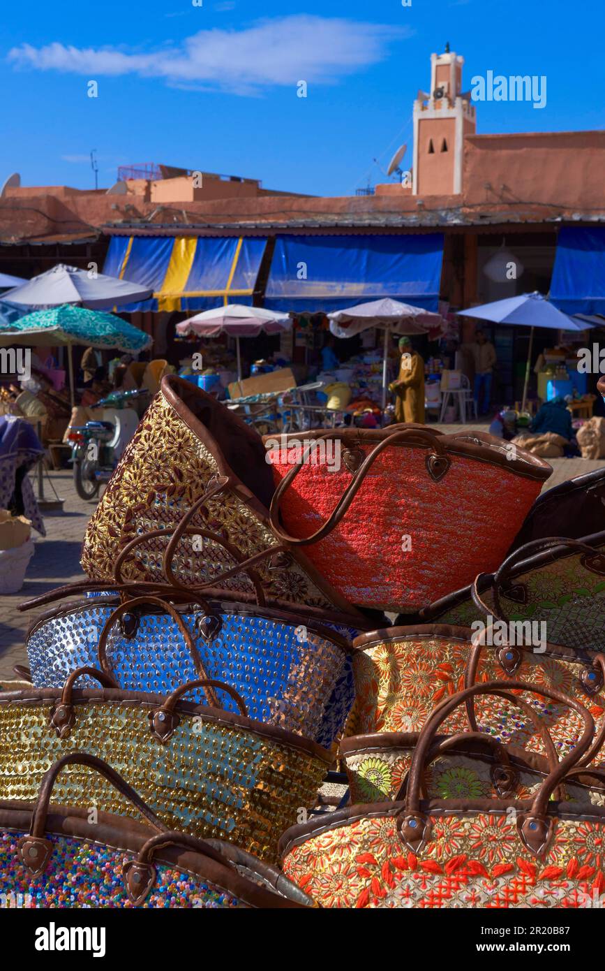 Souk, Traditional Market, Rahba Kedima Square, Place des epices, Medina ...