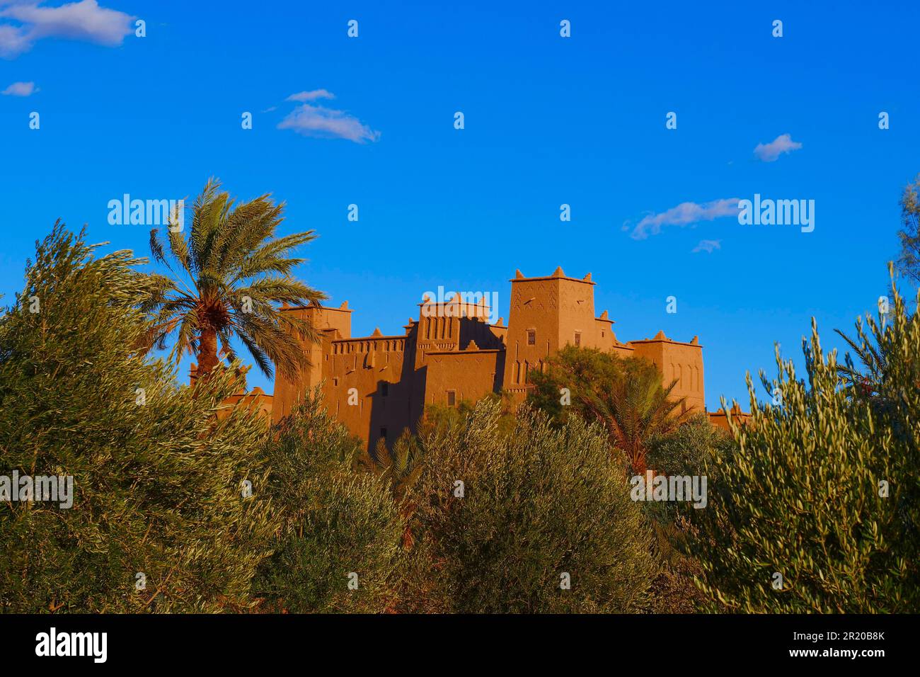 Ait Ben Moro, Kasbah Ben Moro, Skoura, Ouarzazate, Morocco Stock Photo ...