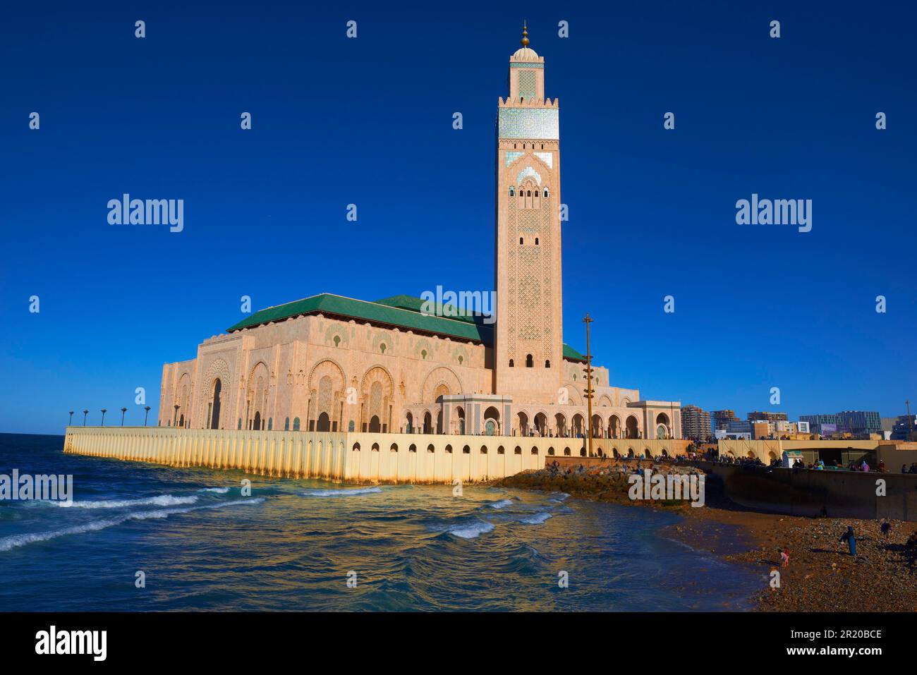 Casablanca, Hassan II Mosque, North Africa, Maghreb, Atlantic Coast ...