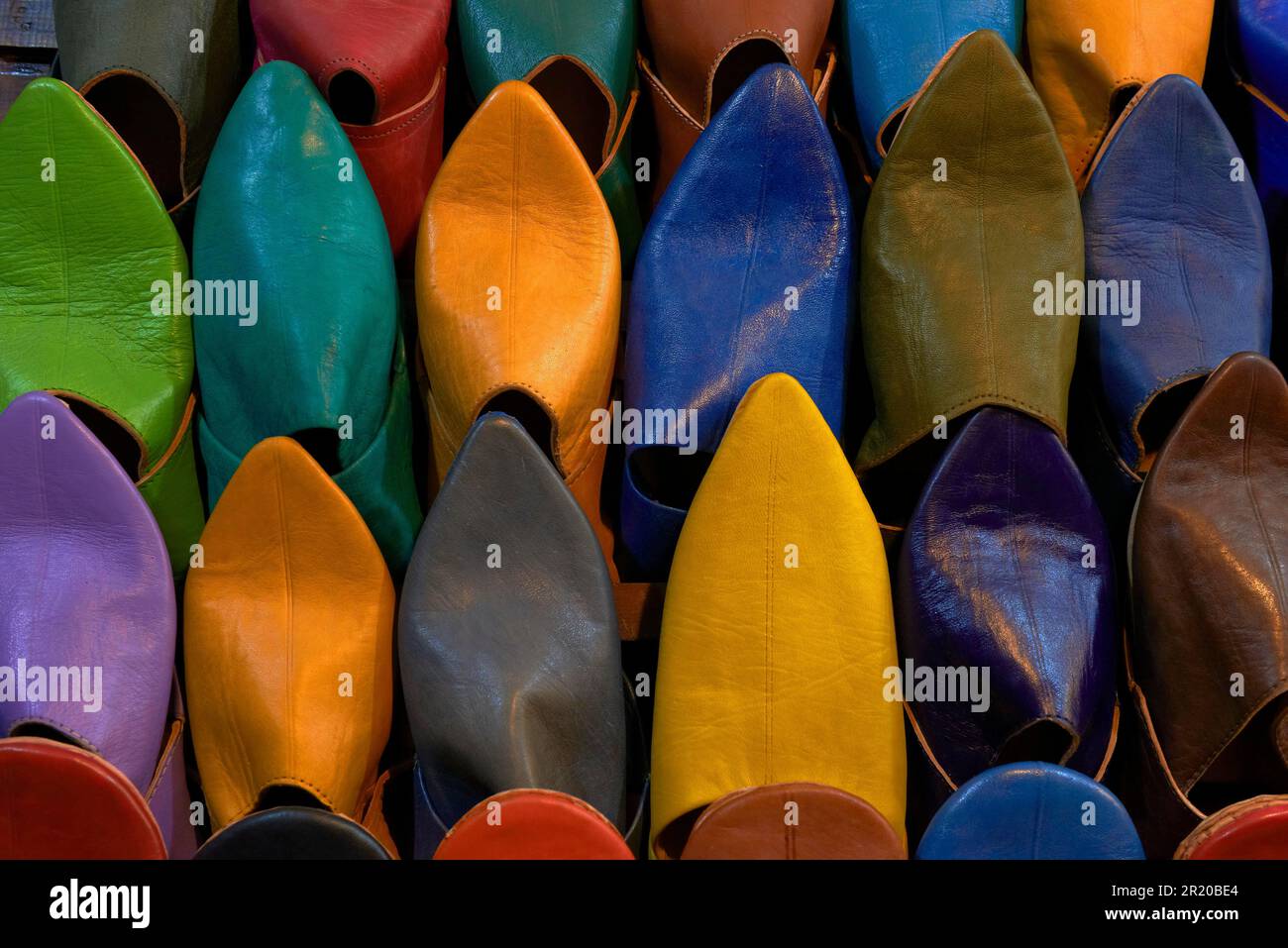 Babouches, Traditional Footwear, Medina, Marrakech, Souk, UNESCO World ...