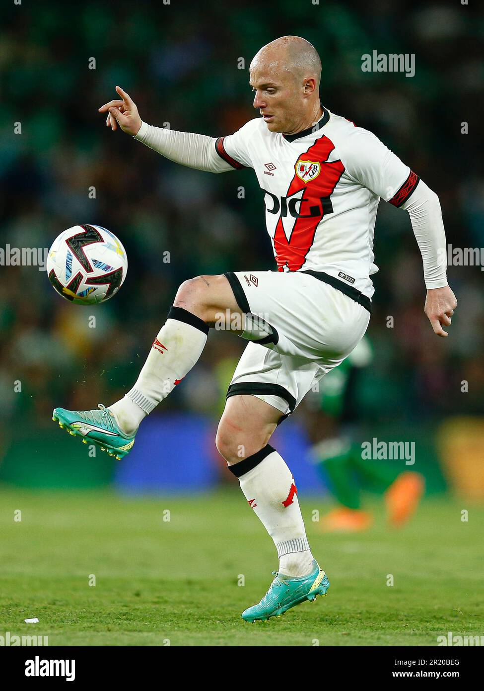 Isi Palazon of Rayo Vallecano during the La Liga match between Real ...