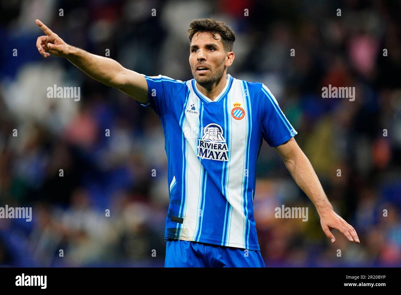 Leandro Cabrera of RCD Espanyol during the La Liga match between RCD ...