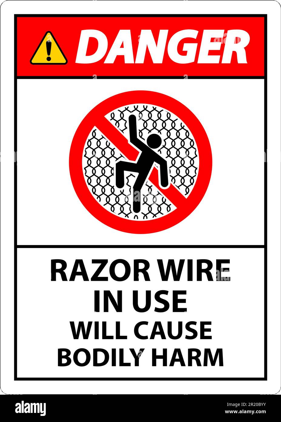 Harm danger Stock Vector Images - Alamy