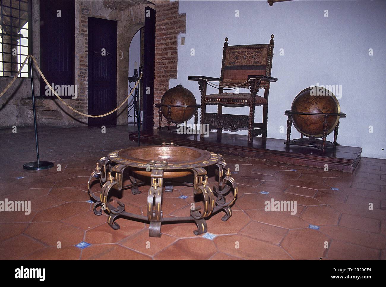 Columbus Palace, Hispaniola Island, Caribbean, America, Reception Hall ...