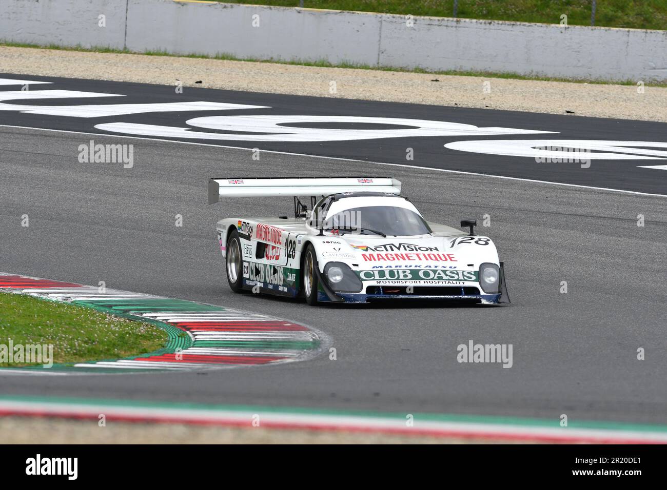 Scarperia, 2 April 2023: Spice SE90C year 1990 in action during Mugello ...