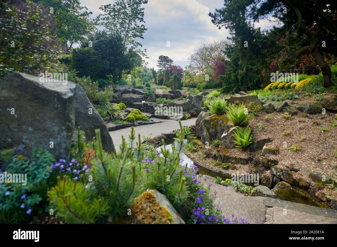 Burnby Hall Gardens in the springtime Stock Photo - Alamy