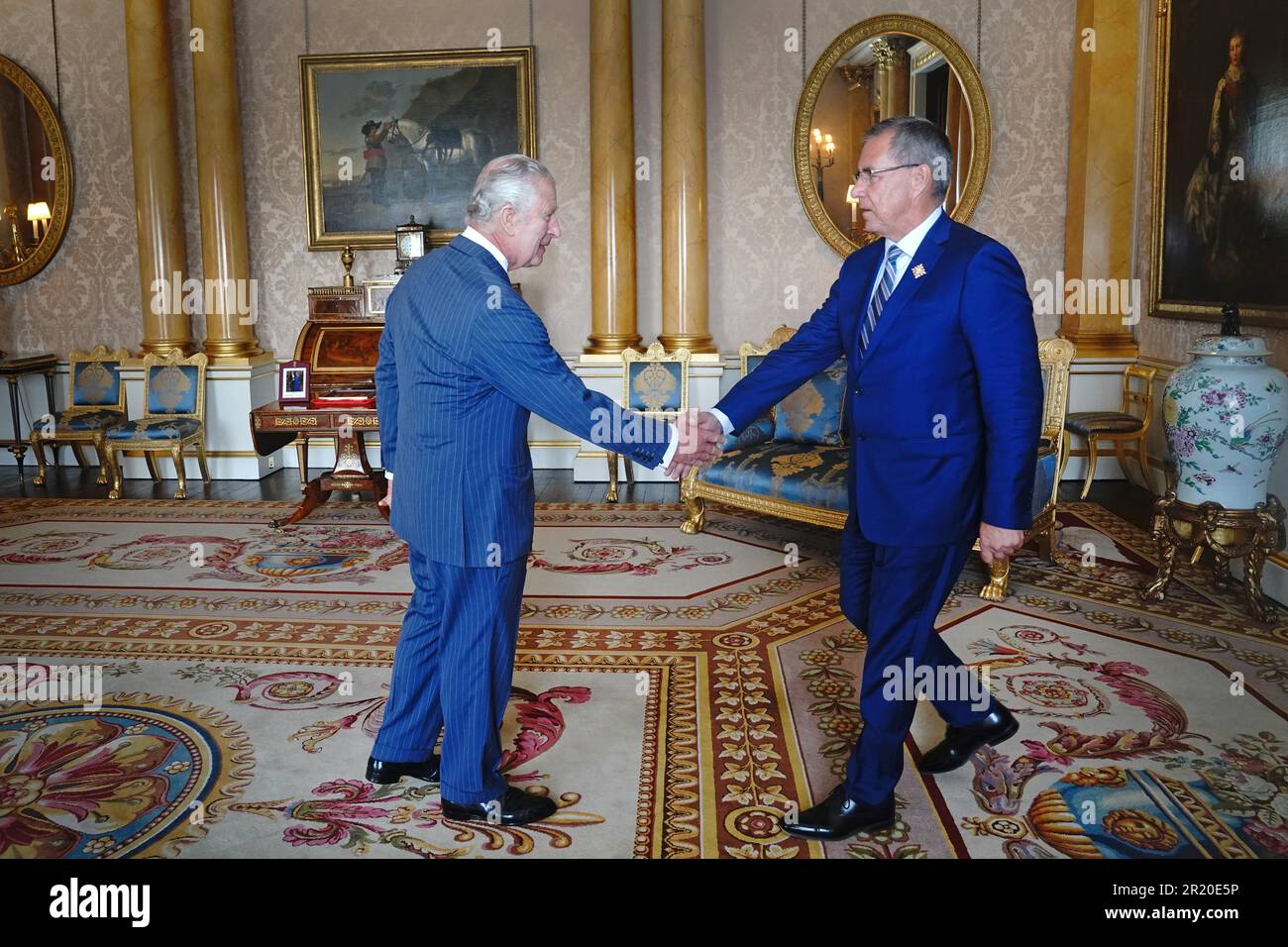 King Charles III receives the Lieutenant Governor of Saskatchewan ...