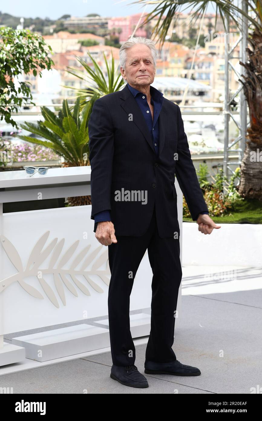 May 16, 2023, Cannes, Cote d'Azur, France: US actor MICHAEL DOUGLAS ...