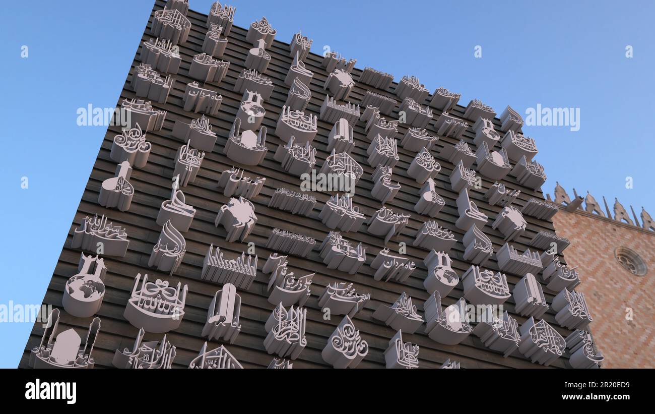 Translated as Muhammad, Ali, Fatima, Hassan Hussein, Sajjad, Baqar ...