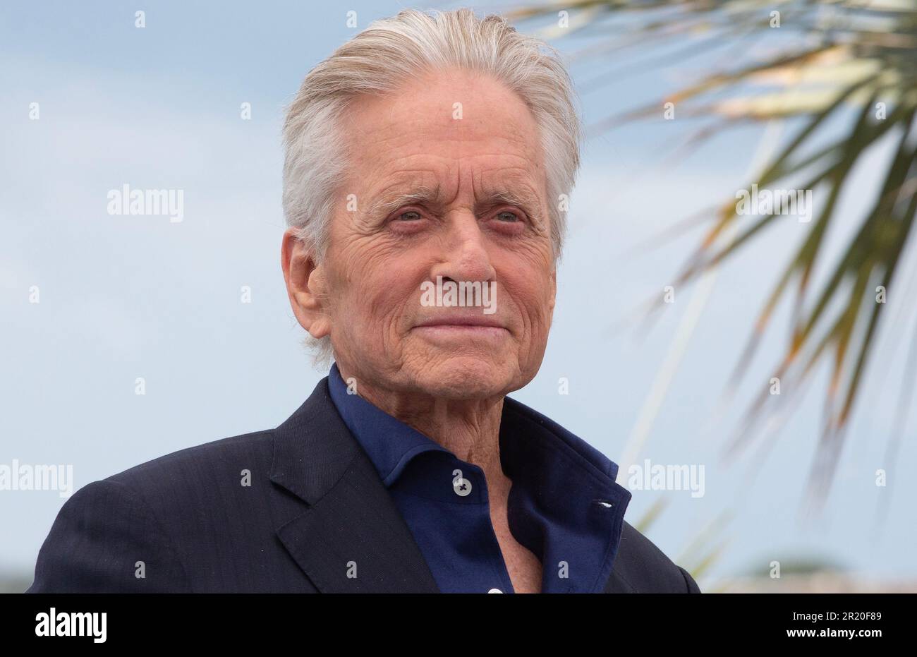 Cannes, France, 16th May, 2023. Actor Michael Douglas recieves an ...
