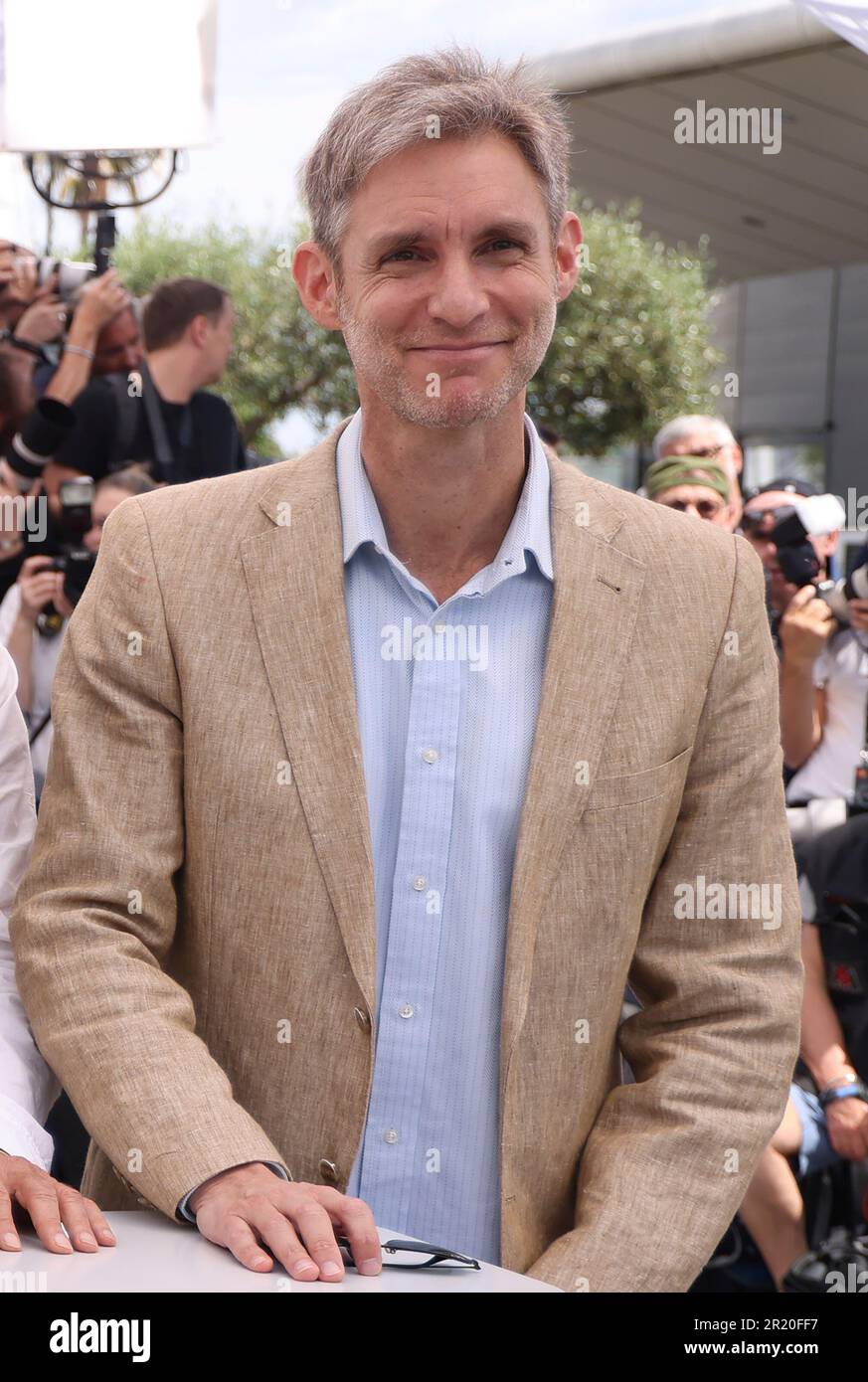 Jury member Damian Szifron poses for photographers at the photo call ...