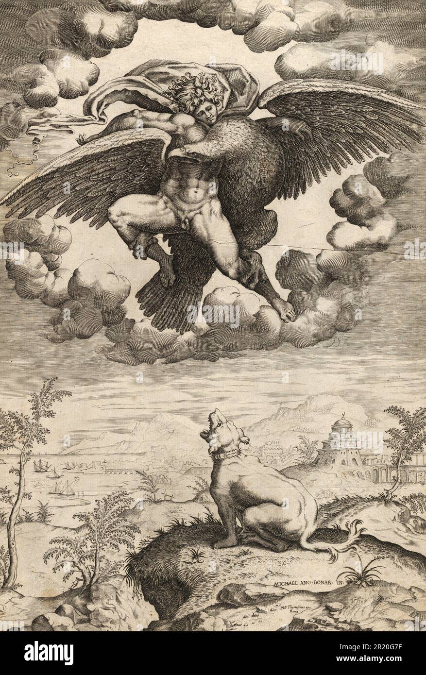 The Rape of Ganymede, Ganymedes, in Greek mythology a son of the Trojan ...