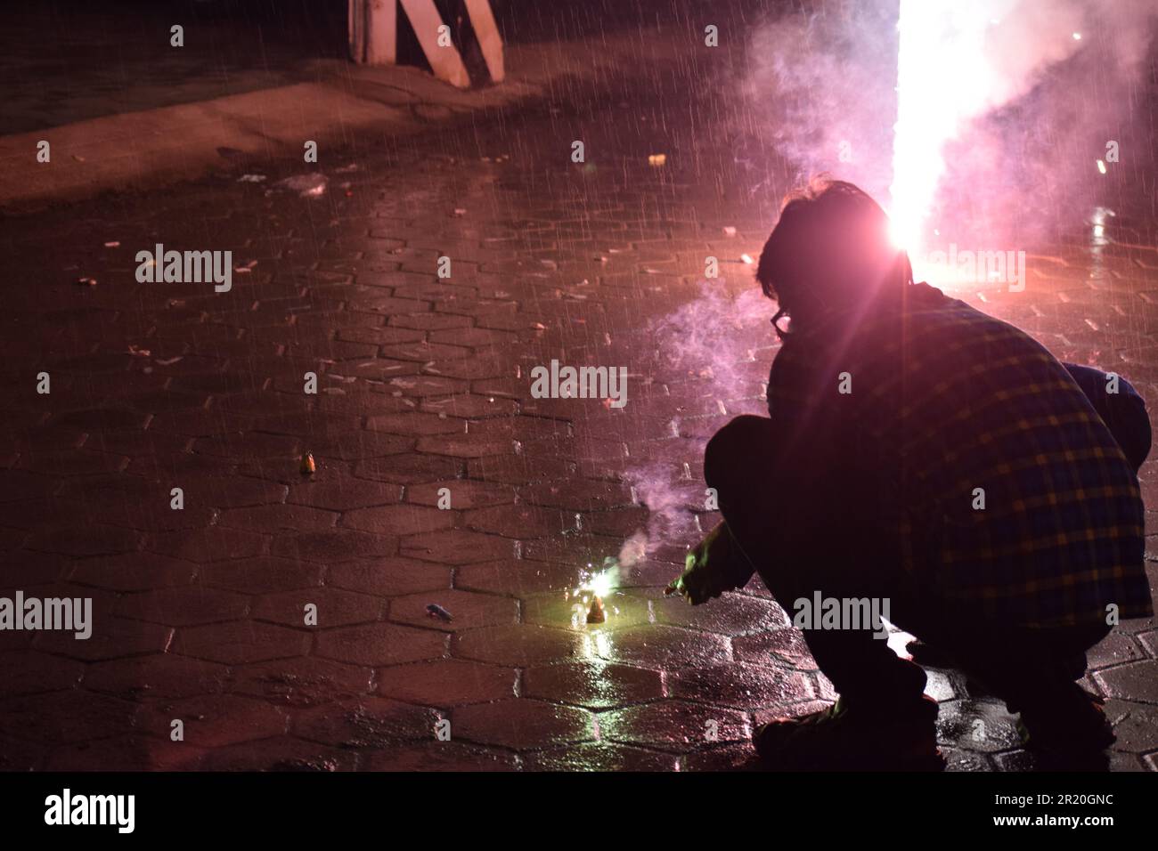 Diwali fire crackers india hi-res stock photography and images - Alamy