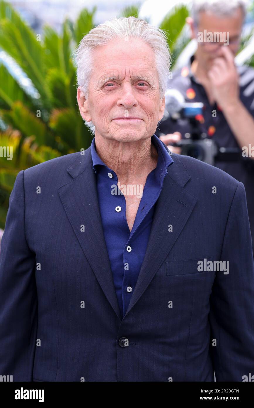 CANNES - MAY 16: Michael Douglas on the Photocall during the 76th ...