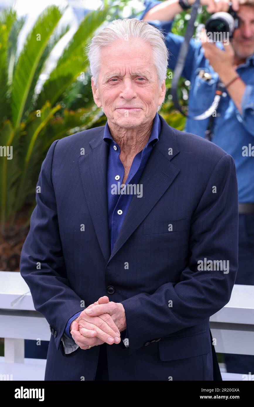 CANNES - MAY 16: Michael Douglas on the Photocall during the 76th ...