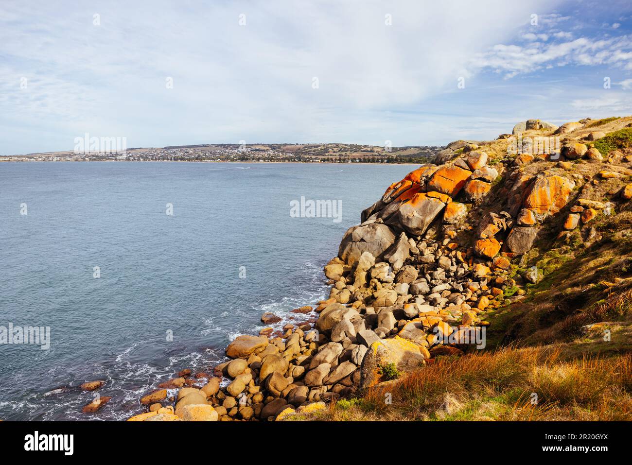 Granite Island in Victor Harbor in Australia Stock Photo - Alamy
