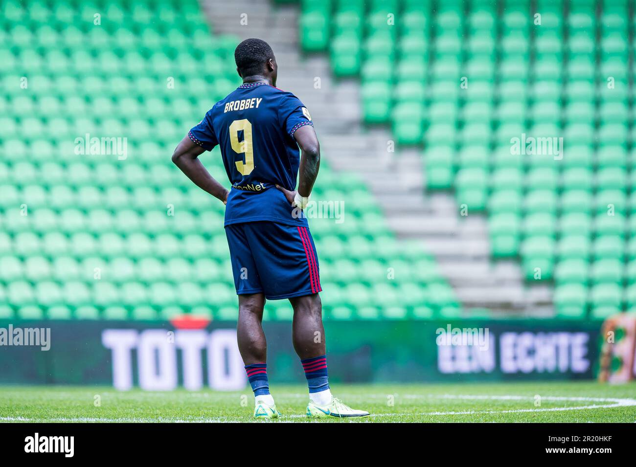 GRONINGEN - Brian Brobbey of Ajax during the Dutch premier league match ...