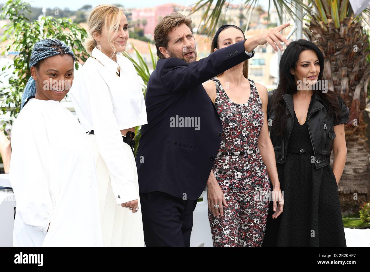 May 16, 2023, Cannes, Cote d'Azur, France: (L-R) RUNGANO NYONI, JULIA ...