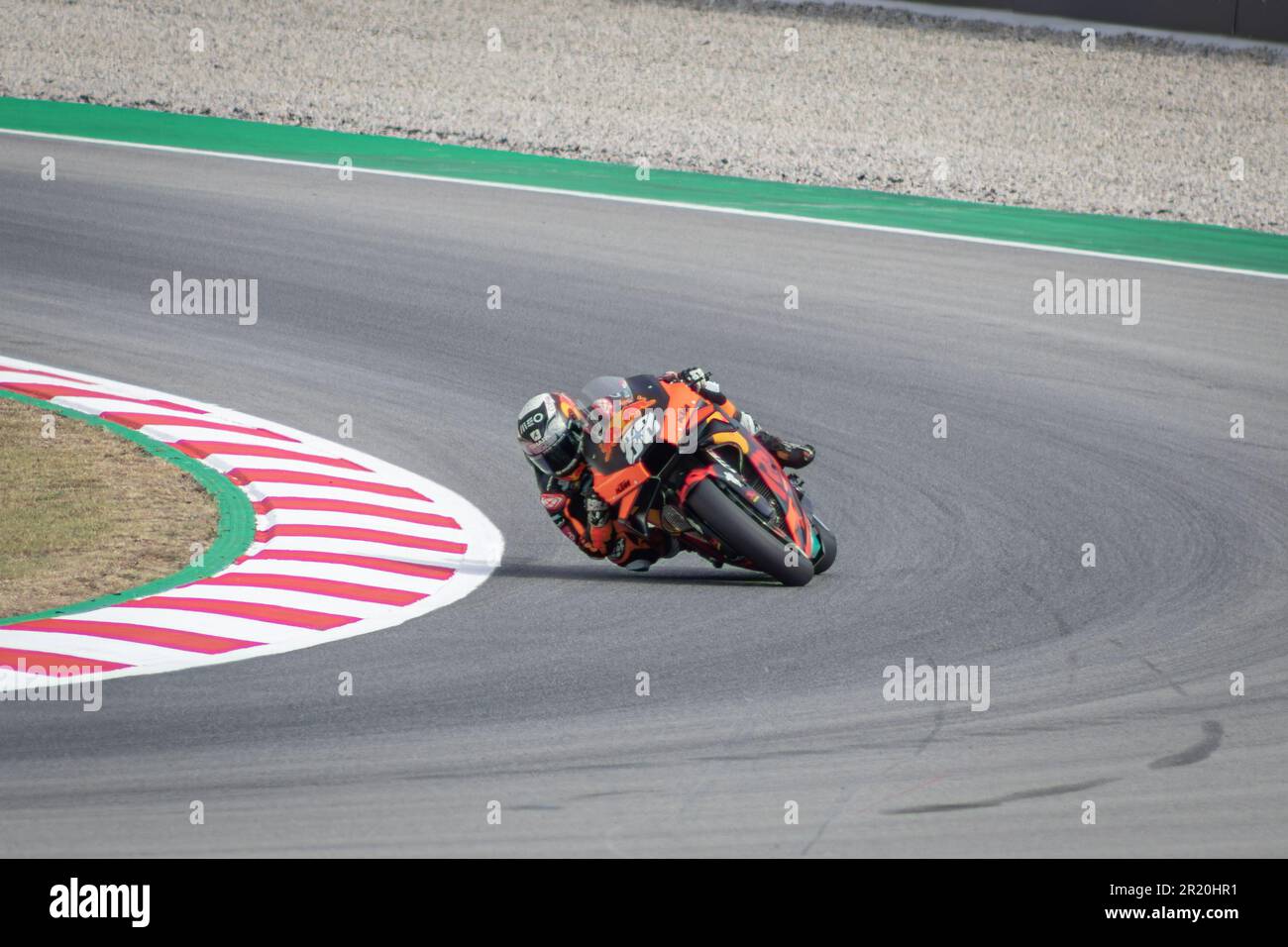 MONTMELLO, SPAIN-JUNE 4, 2021: Miguel Oliveira (Einstein) on his #88 ...