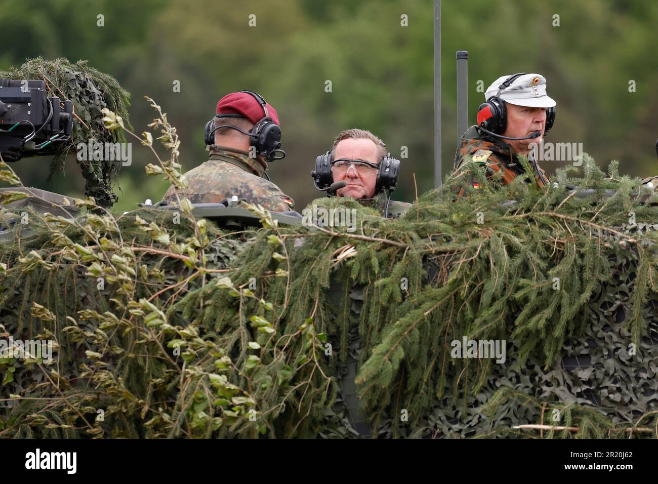 Hammelburg, Germany. 16th May, 2023. During his inaugural visit to the ...