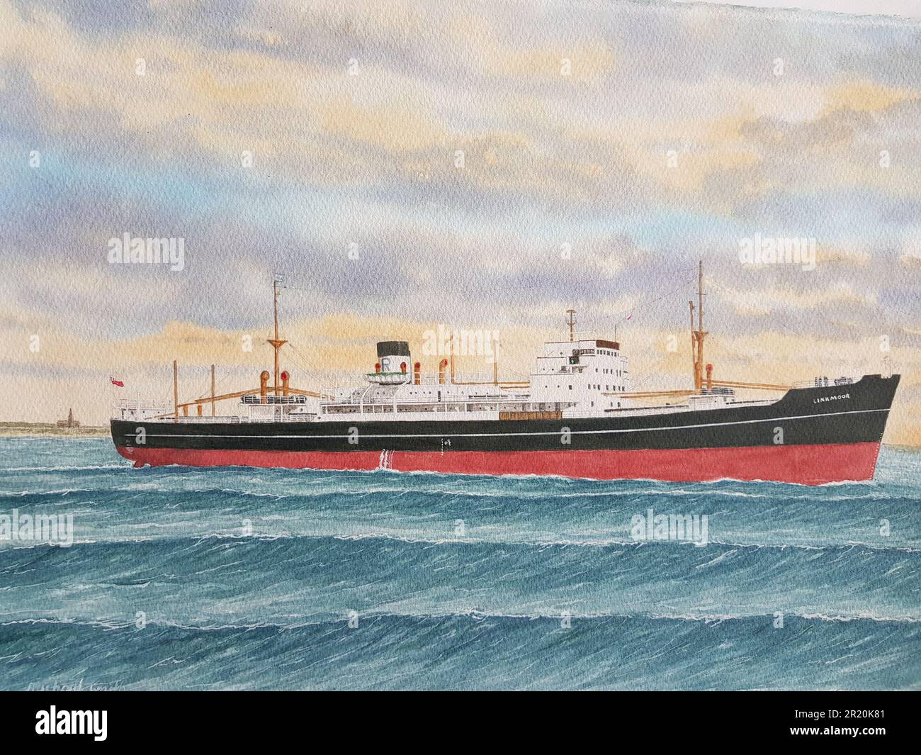 A series of watercolours by Mike Smith, an artist from Cullercoats in ...