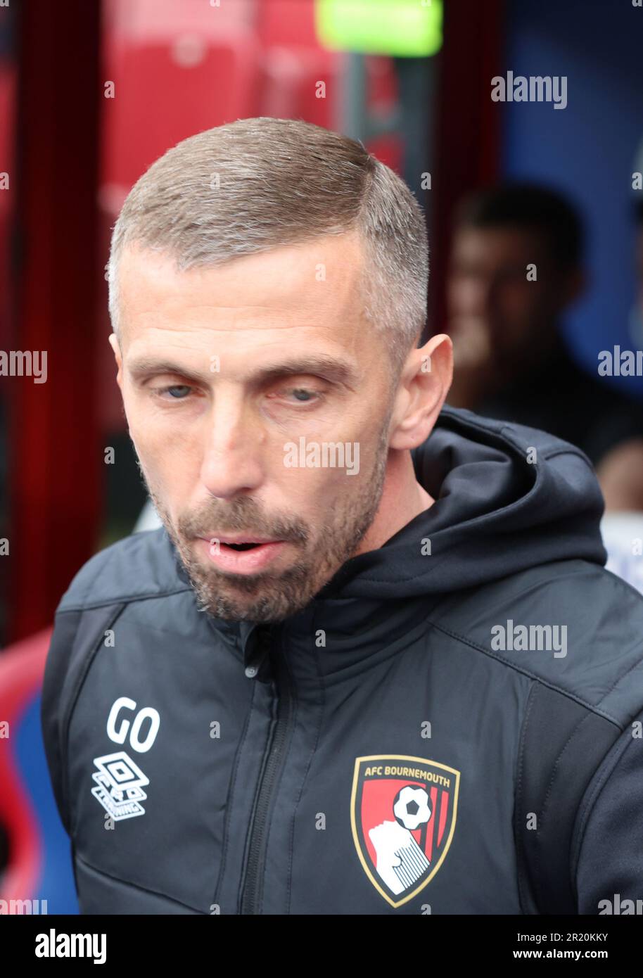 Bournemouth manager Gary O'Neil during English Premier League soccer ...