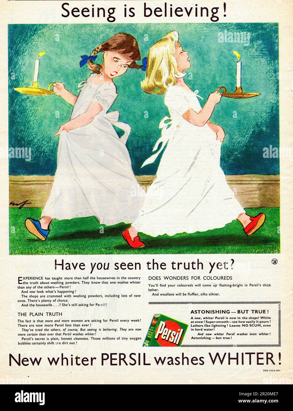 Persil advertisement 1960s hi-res stock photography and images - Alamy