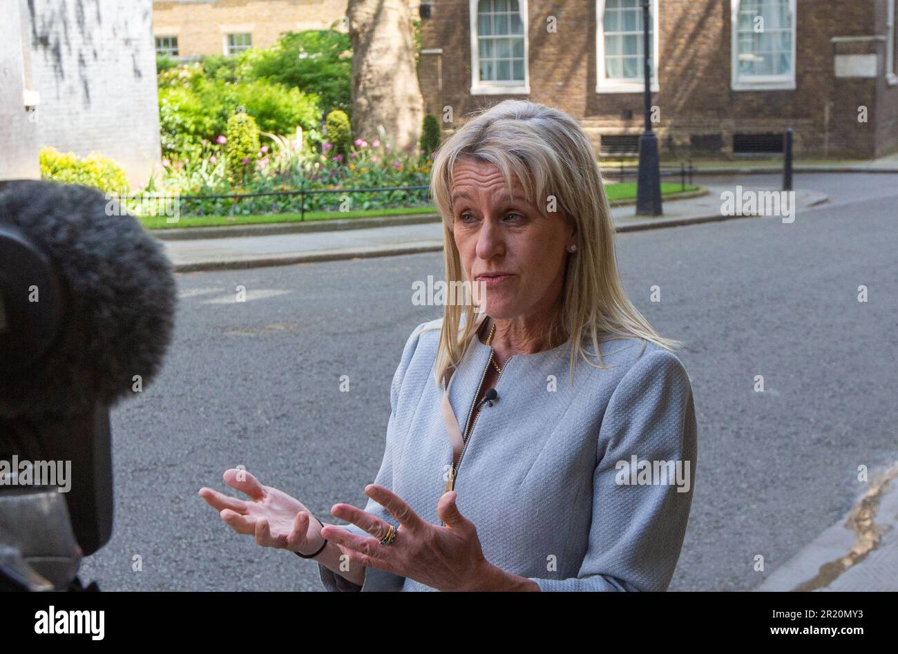 London, England, UK. 16th May, 2023. National Farmers Union president ...