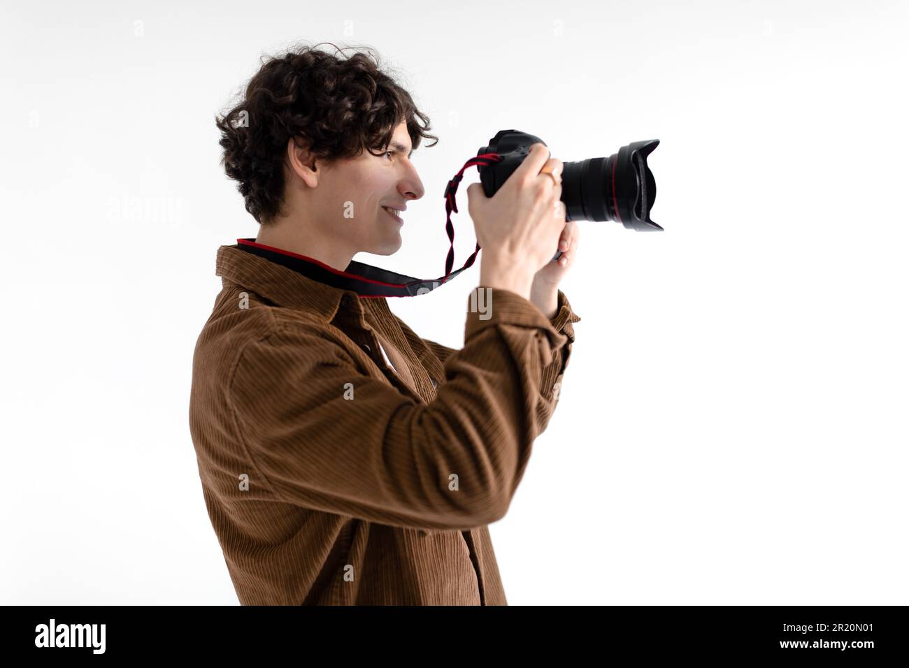 Side view caucasian handsome male hi-res stock photography and images ...