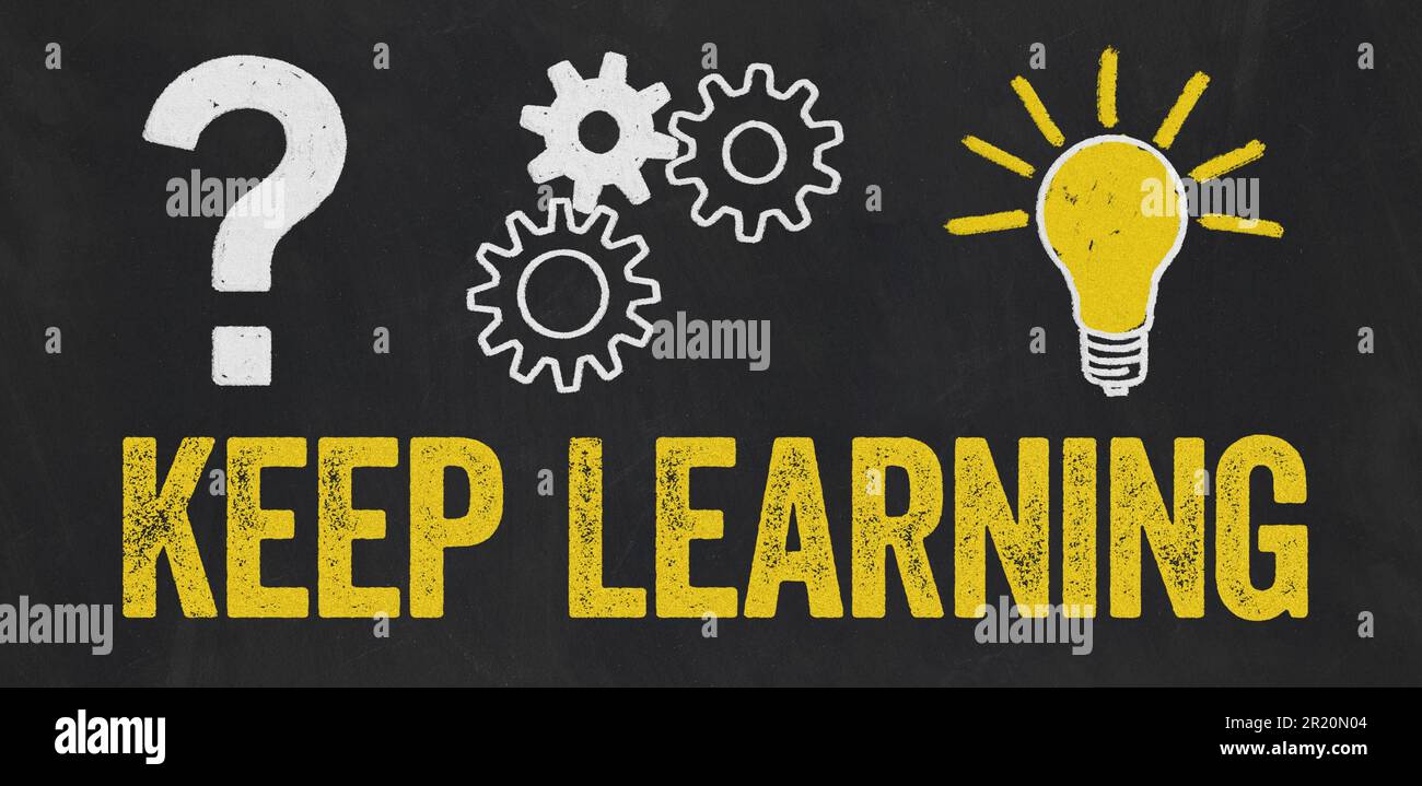 Question Mark, Gears, Light Bulb Concept - Keep learning Stock Photo ...